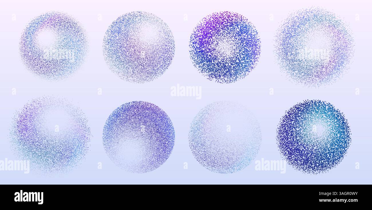 Stamps design in round shape Stock Vector Images - Alamy