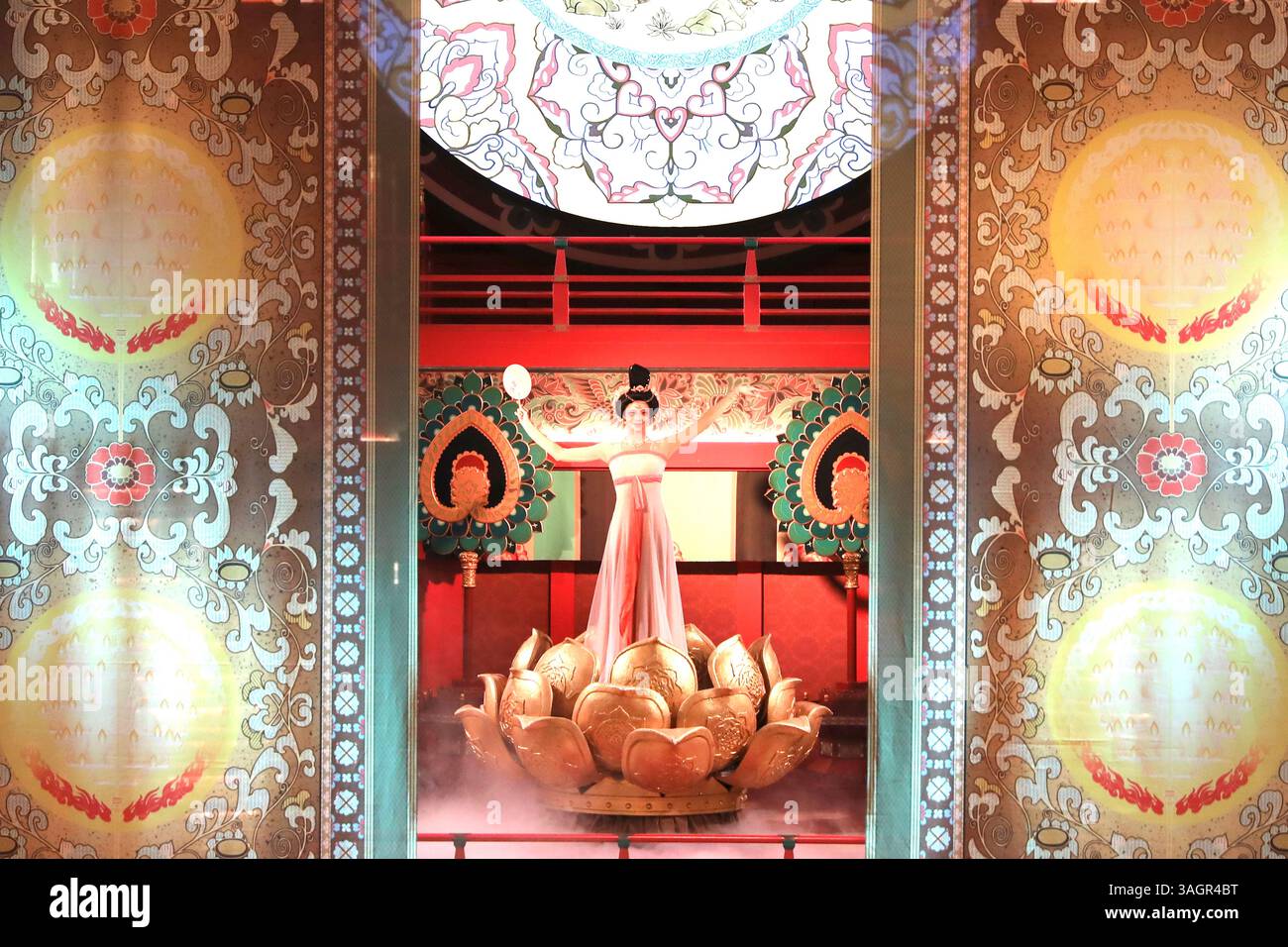 Xi'an,China.7th April 2025. The 'Ni Chang Yu Yi Dance' was performed at ...