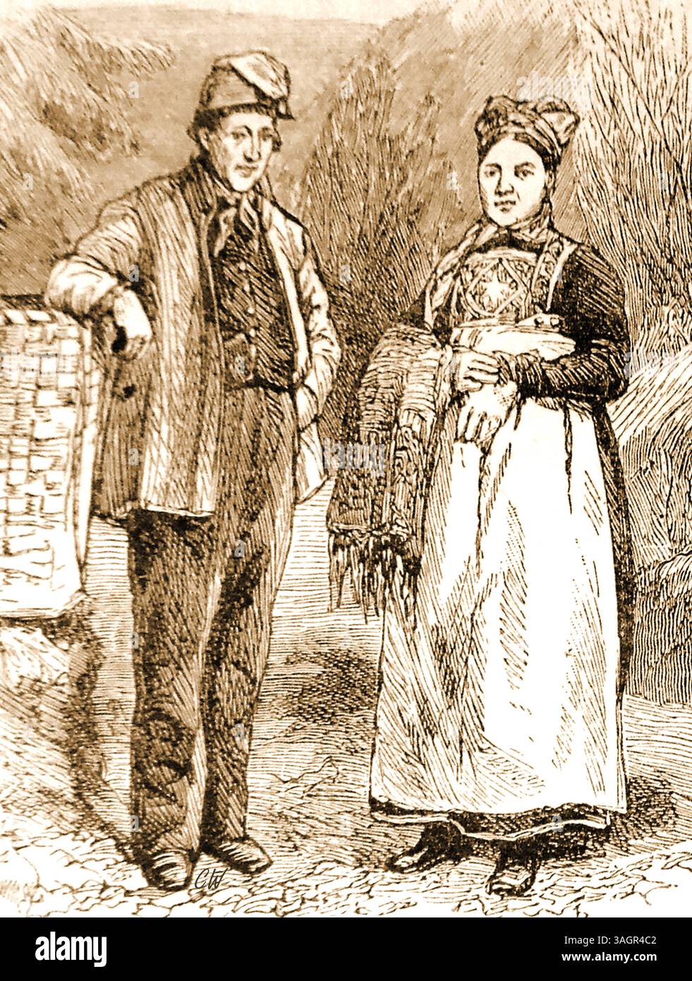 Fashion 1800s hi-res stock photography and images - Alamy