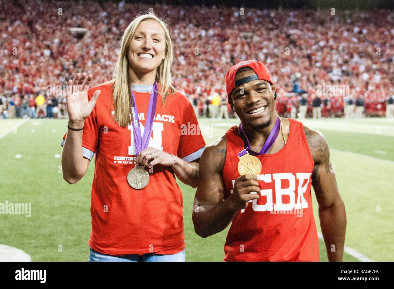 Sept. 29, 2012 - Lincoln, Nebraska, U.S - Nebraska volleyball star and ...