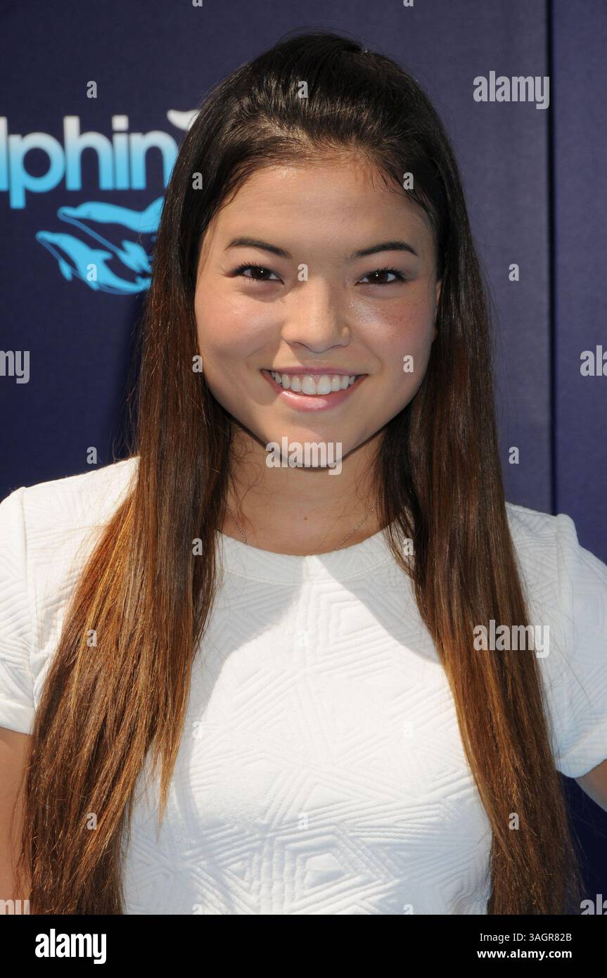 Piper Curda at the Dolphin Tale 2 Premiere held at the Regency Village ...