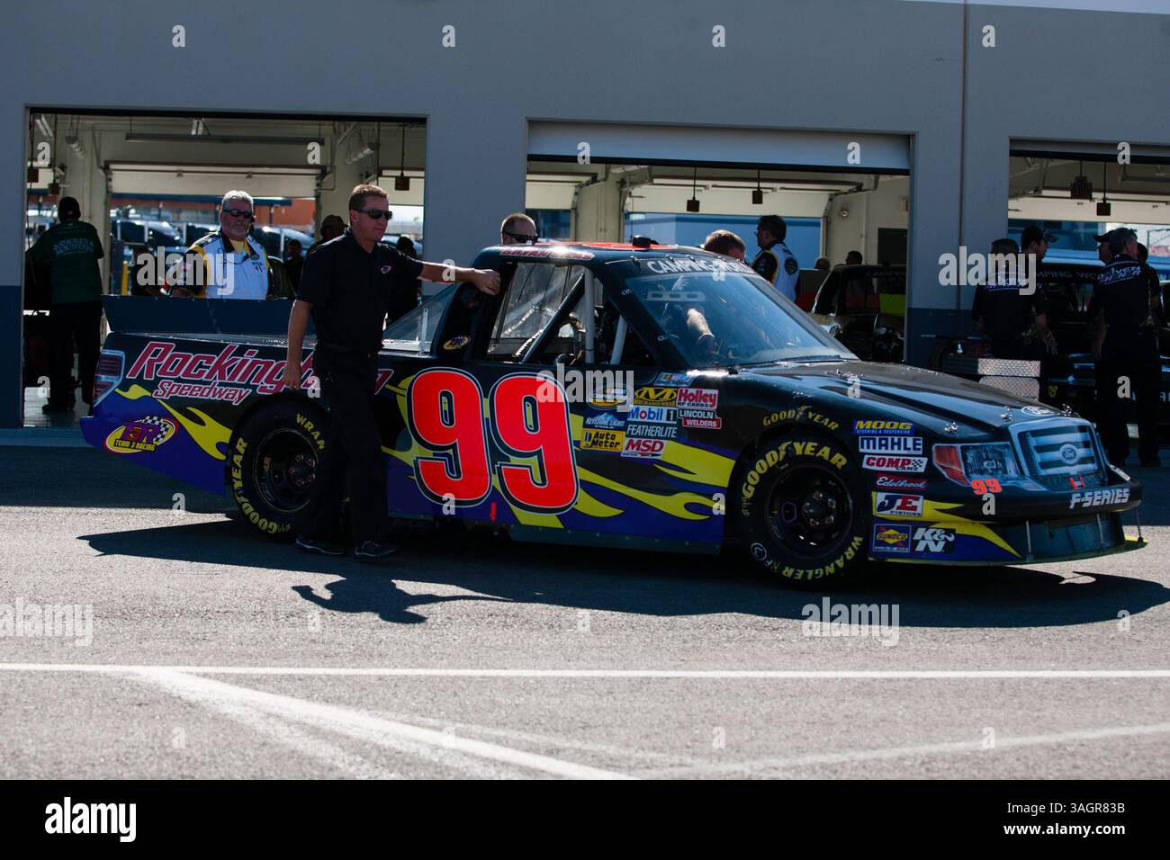 F 150 truck garage hi-res stock photography and images - Alamy
