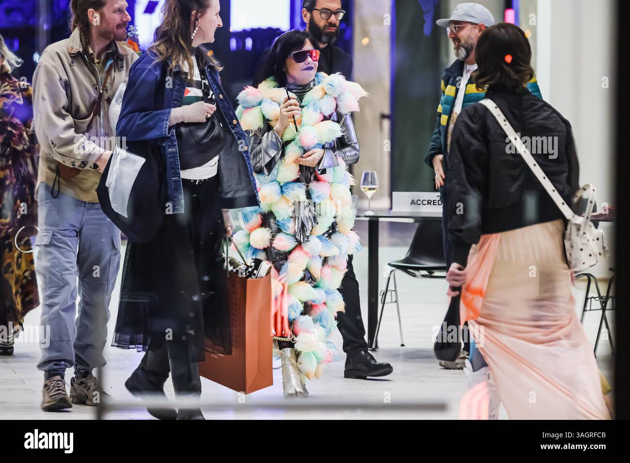 Milan, Celebrity Sightings - Björk arrives at the Triennale to DJ at ...