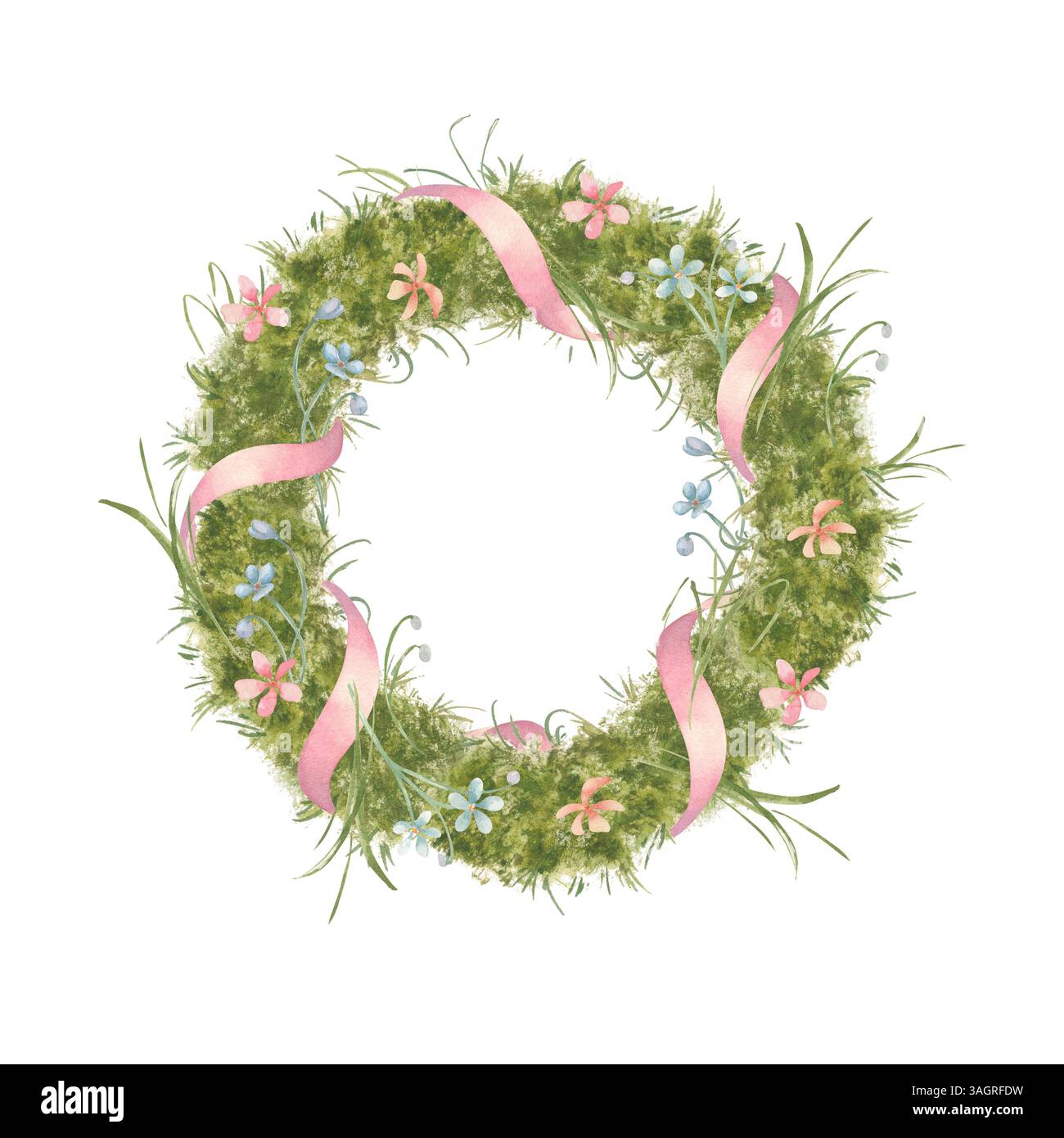 Wild grasses wildflowers summer Cut Out Stock Images & Pictures - Alamy