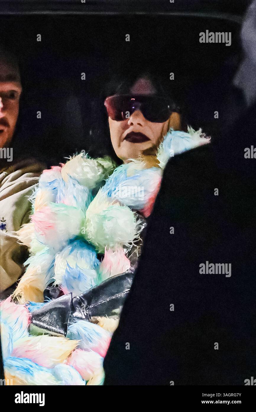 Milan, Celebrity Sightings - Björk arrives at the Triennale to DJ at ...