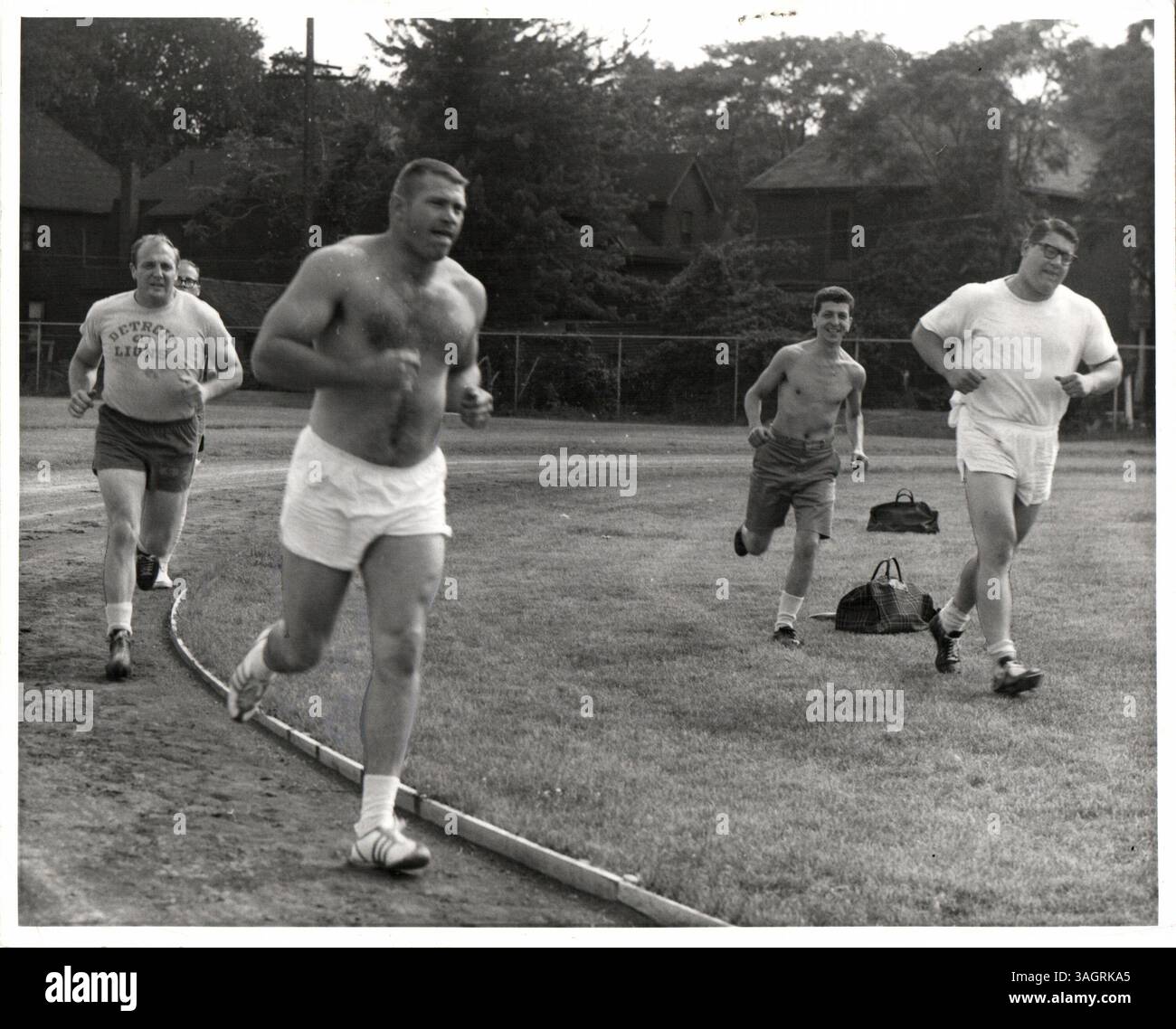 July 1, 1964 - Detroit, MI, USA - Running out the kinks at Tartar Field ...