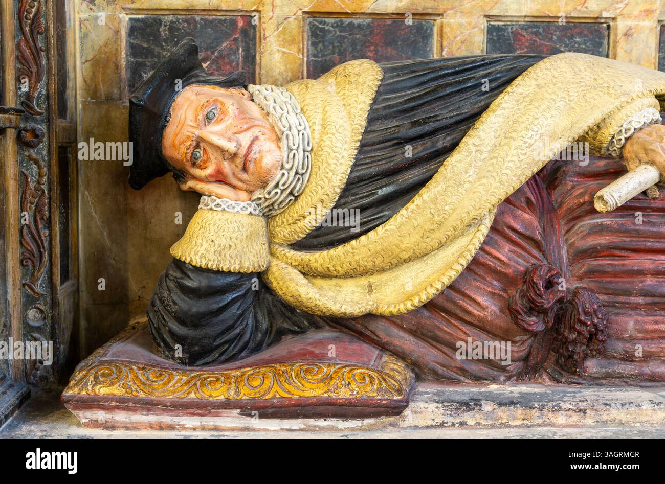 Monument tomb of George Snygge d 1617, church of Saint Stephen, St ...