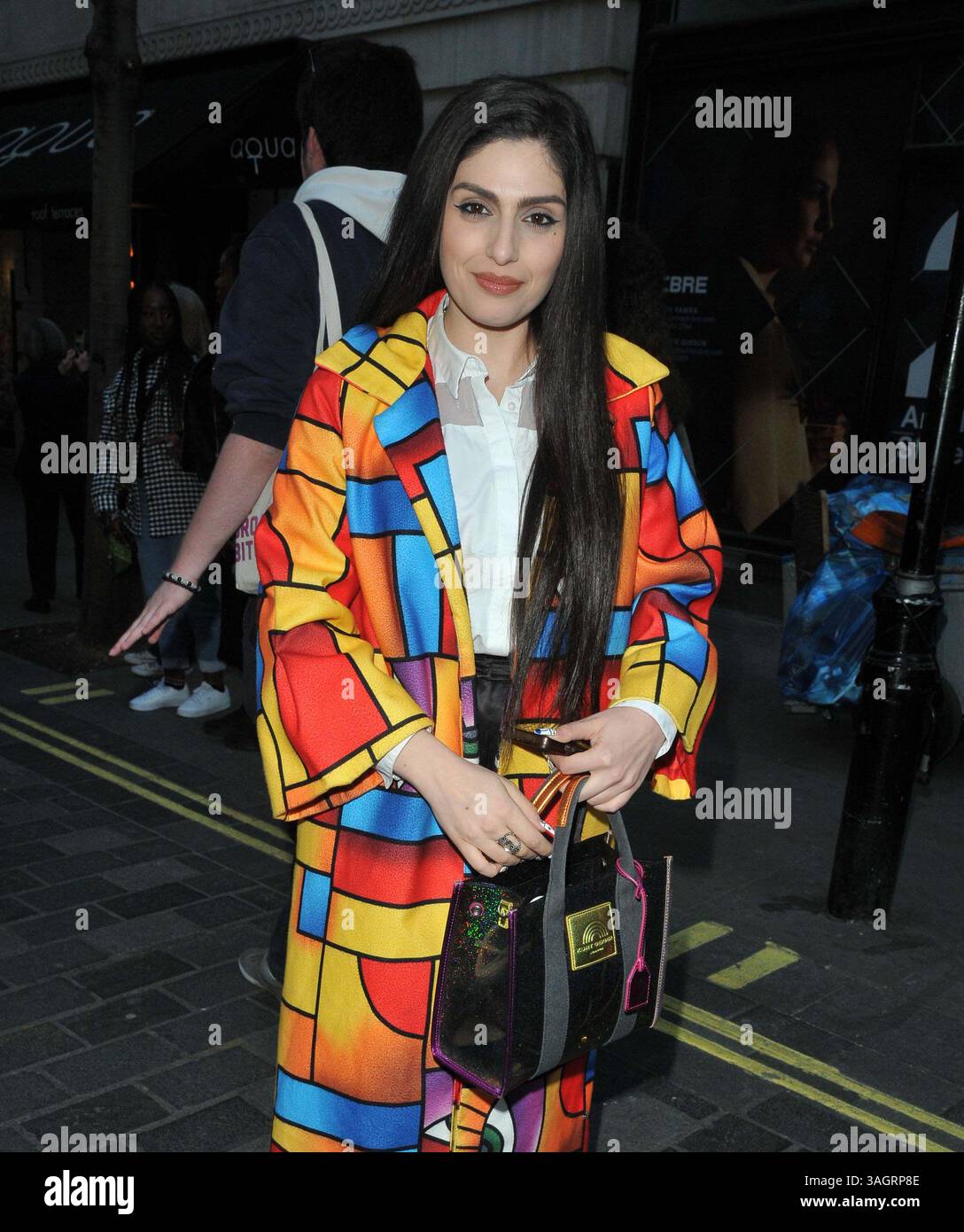 Eleni C at the "Queen by Candlelight" gala night, The London Palladium ...