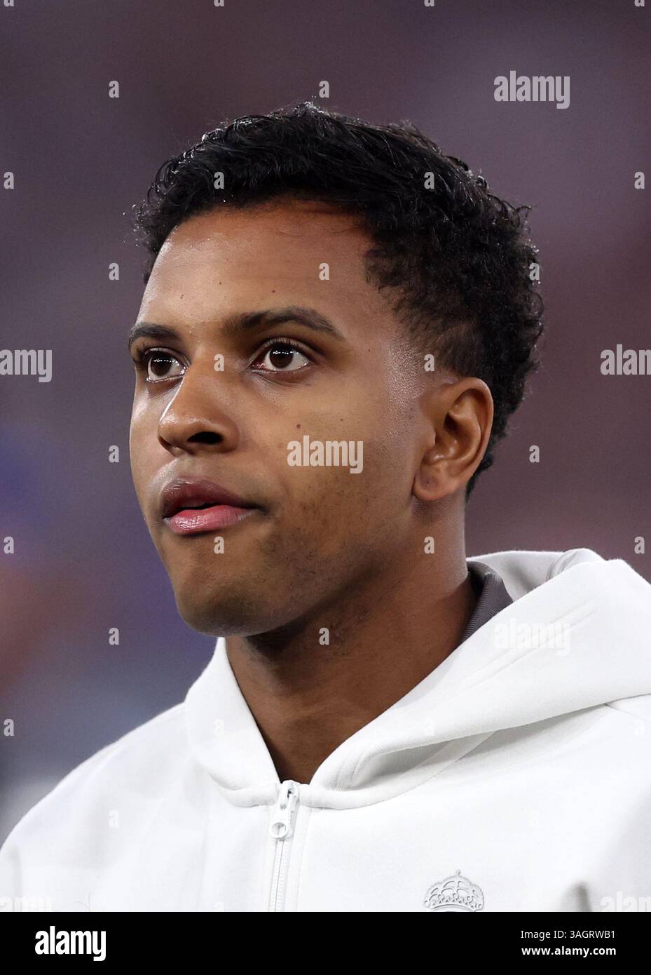 London, UK. 8th Apr, 2025. Rodrygo of Real Madrid during the Arsenal vs ...