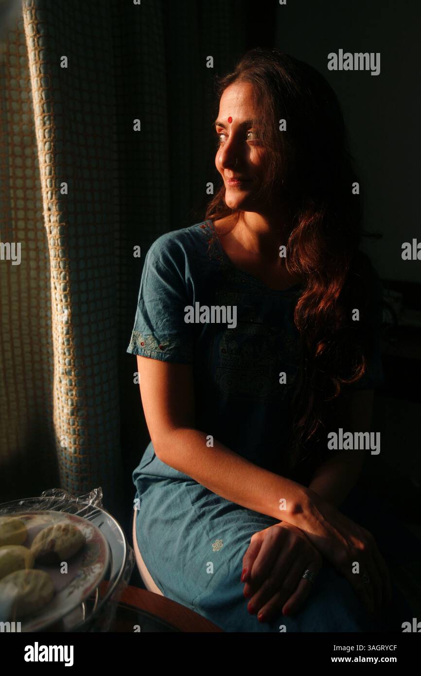 NEW DELHI, INDIA - OCTOBER 10: Silivia Rissi, classical dancer from ...