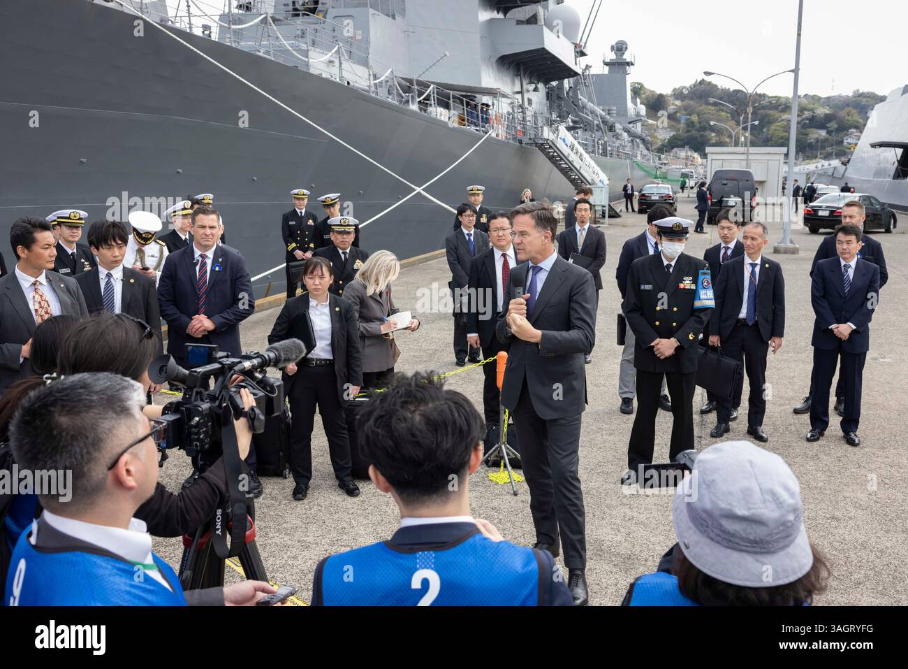 NATO Secretary General Mark Rutte answers questions from journalists ...