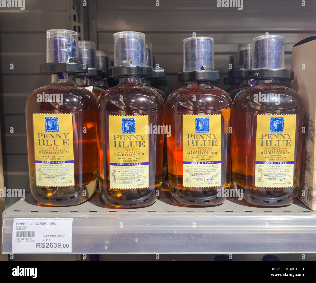 Grand Bay, Mauritius - January 29, 2025: Penny Blue XO Single Estate ...