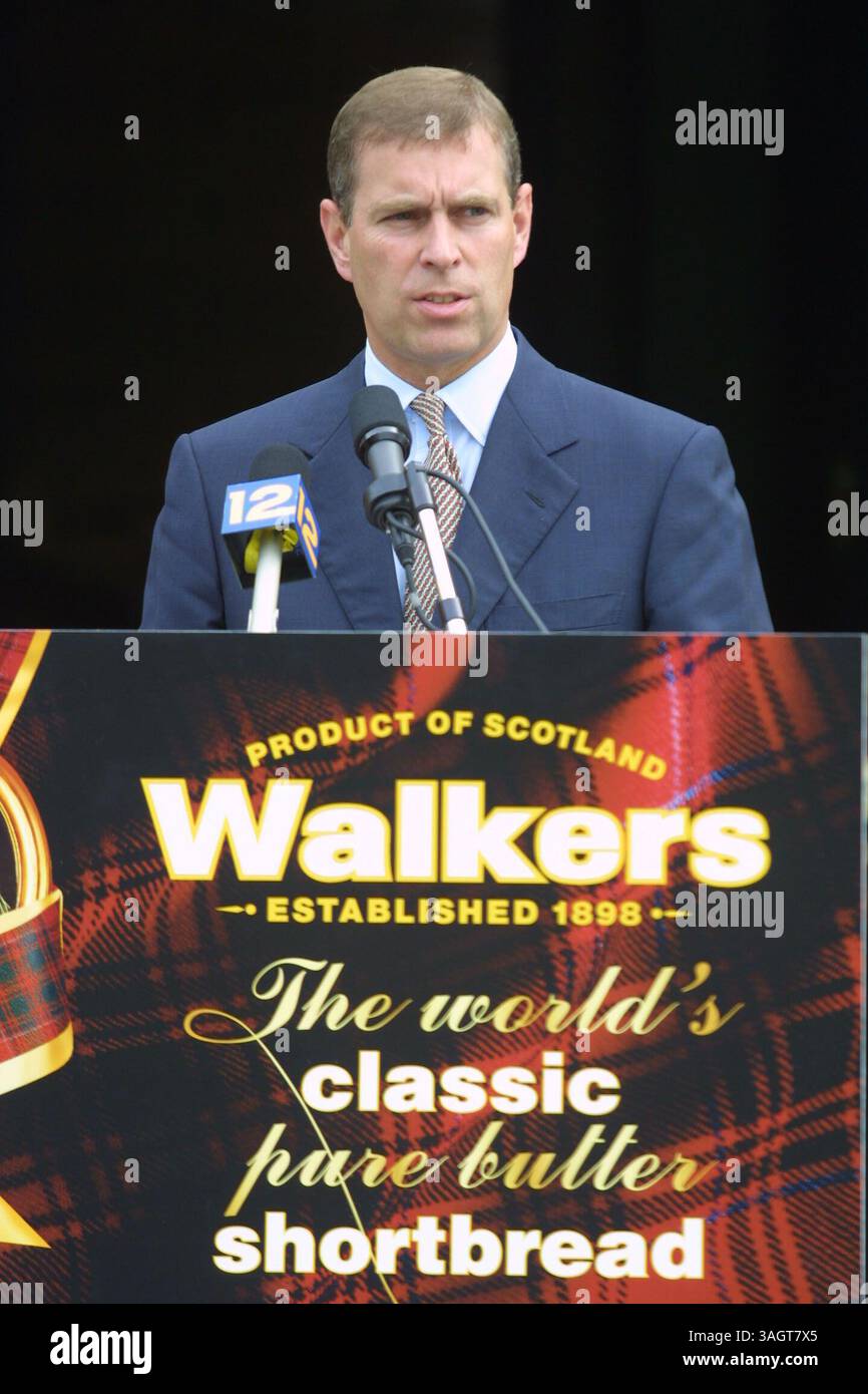 Sep 25, 2002 - Hauppauge, New York, USA - HRH PRINCE ANDREW, The Duke ...