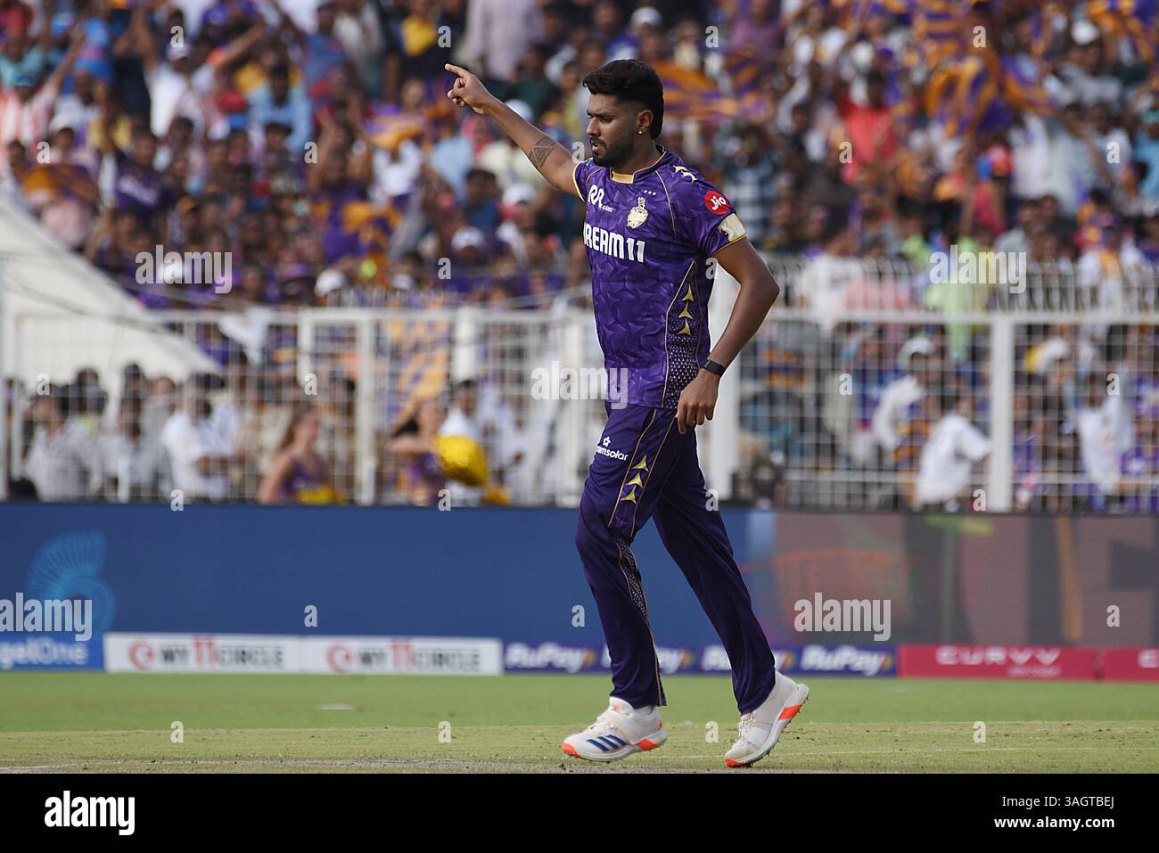 Harshit rana kkr hi-res stock photography and images - Alamy