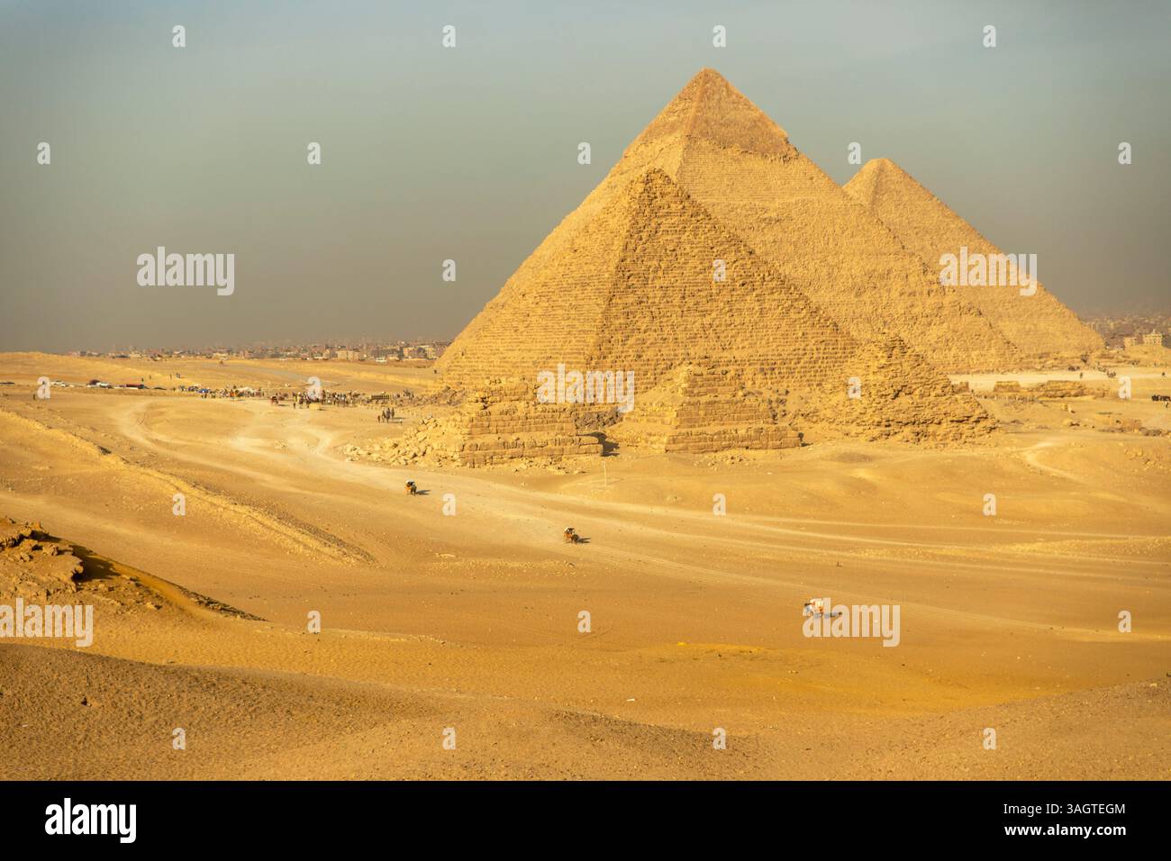 Cairo, Egypt; January 20, 2024: Highlight the pharaonic legacy with the ...
