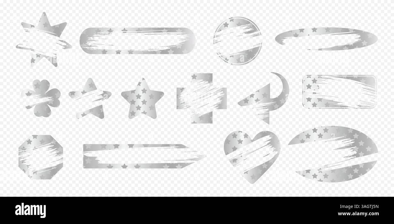 Instant scratch off lottery win card ticket shapes set with scrape ...