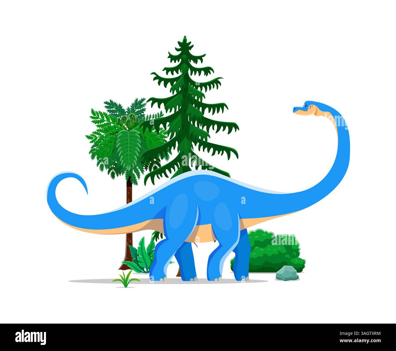 Giant forest museum in Stock Vector Images - Alamy