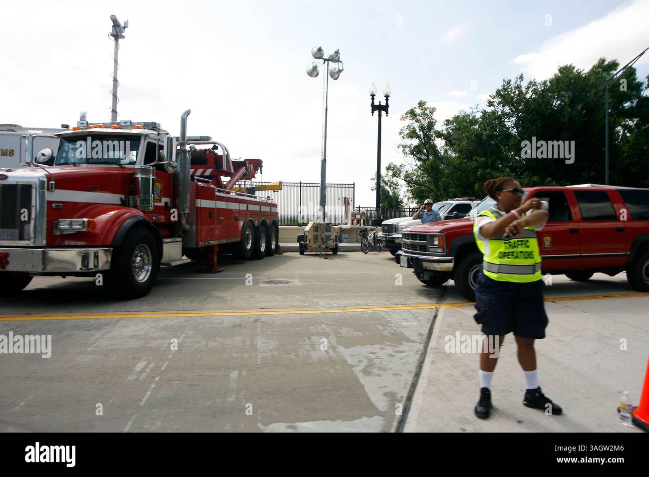 Traffic control officer hi-res stock photography and images - Alamy