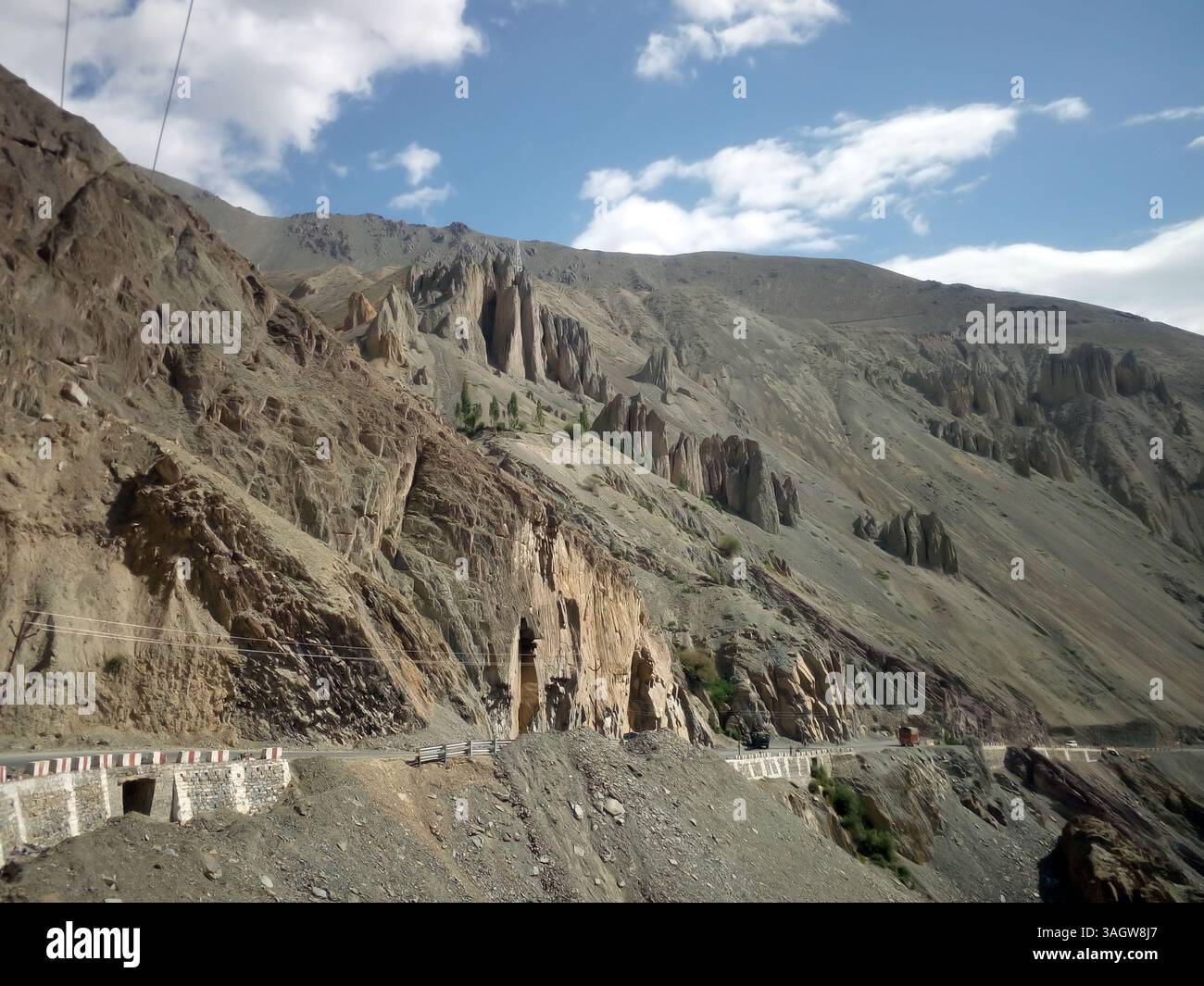 Explore the stunning rocky terrain of Leh Ladakh, where majestic ...