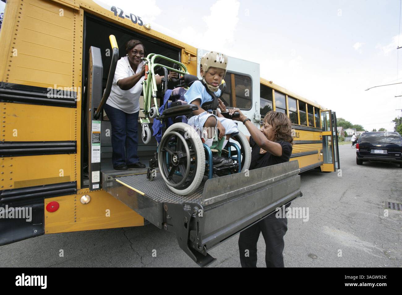 Special education student four-year-old Nakimayn White (CQpb)(he has ...