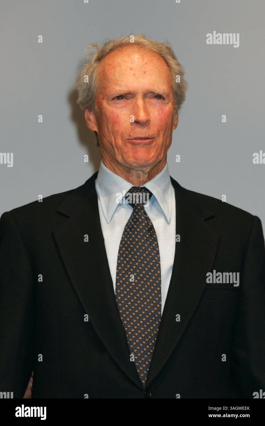 Apr 28, 2006 - Minato-ku, Tokyo, Japan - CLINT EASTWOOD 'Flags Of Our ...