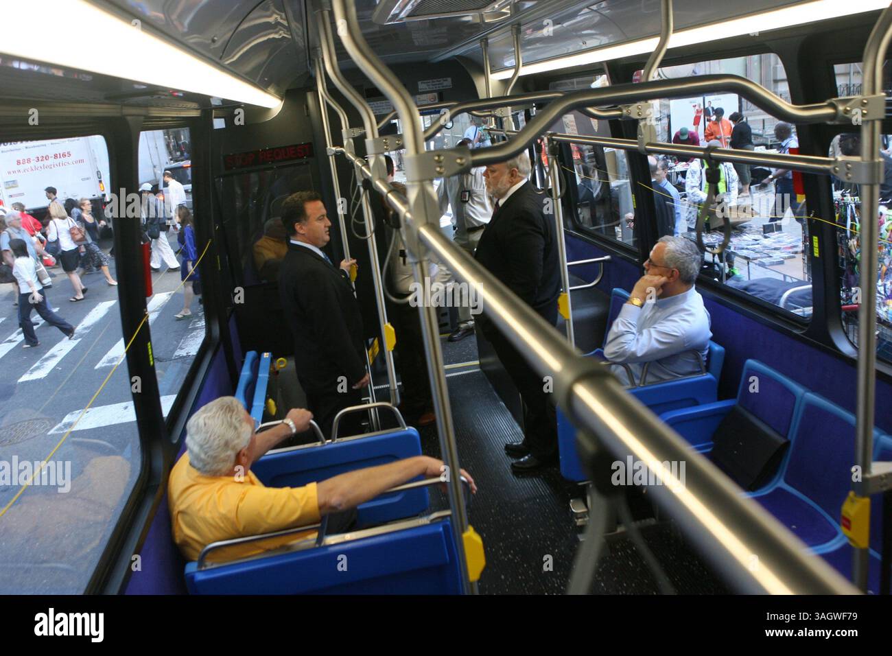 Jun 29, 2009 - New York, New York, USA - The new MTA (Metropolitian ...