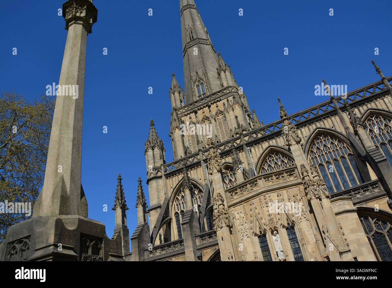The Church of St Mary Redcliffe, Bristol, England, United Kingdom ...
