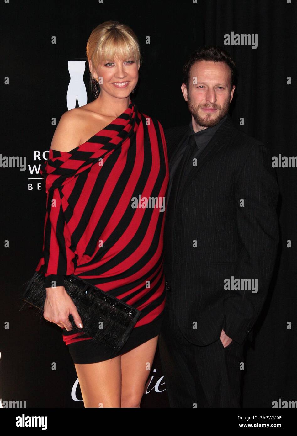 Oct 22,2009; Beverly Hills, California, USA; Actress JENNA ELFMAN & husband BODHI ELFMAN ...