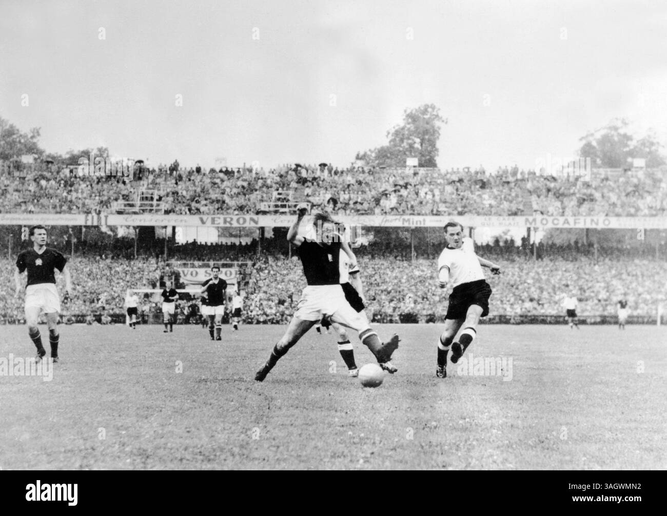 Germany world cup 1954 Black and White Stock Photos & Images - Alamy