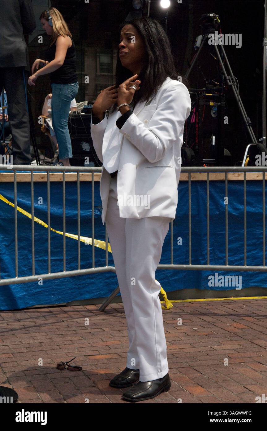 Jul 07, 2009 - New York, New York, USA - Ms. Moses Harper dancing like ...