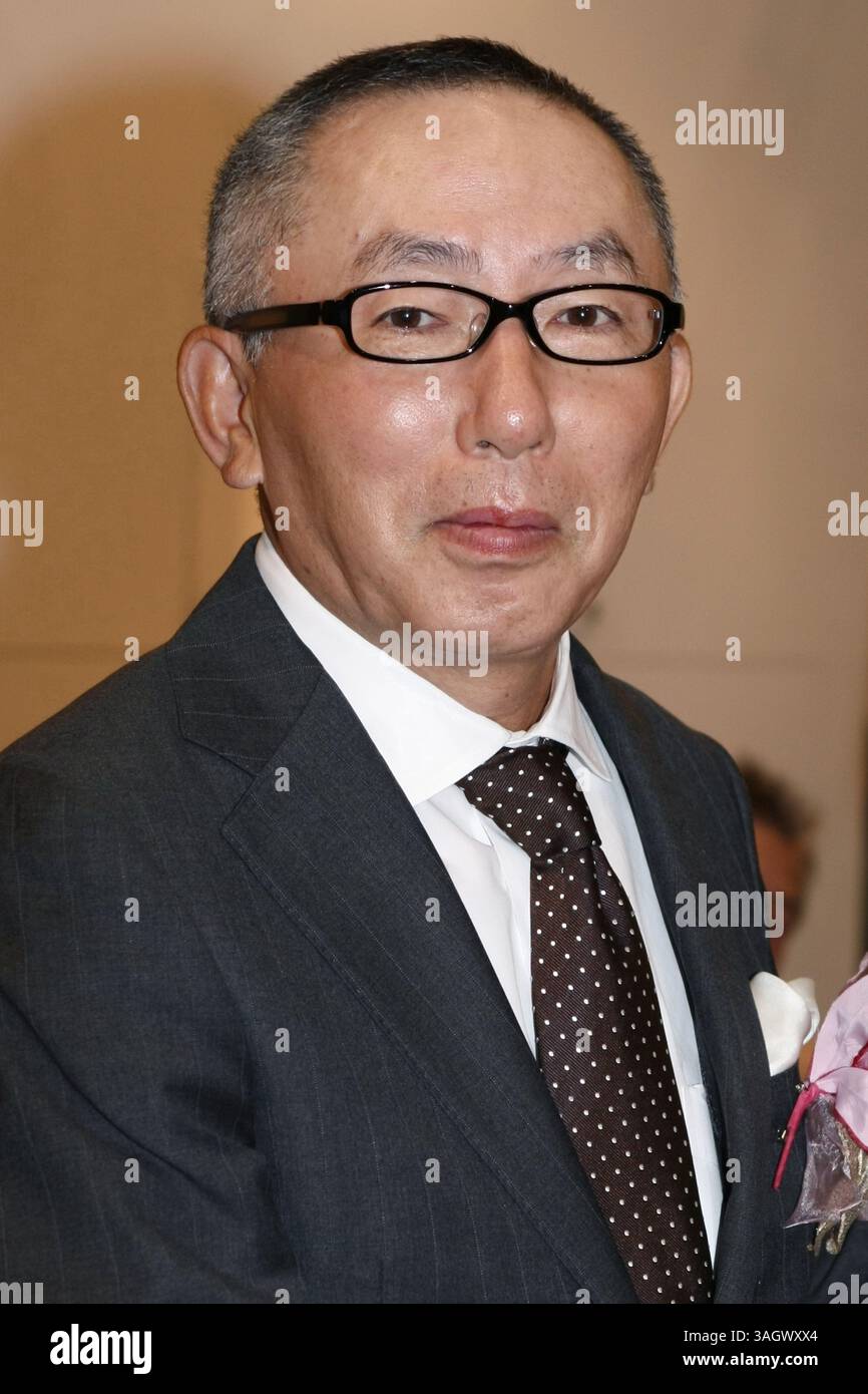 Oct 27, 2009 - Tokyo, Japan - TADASHI YANAI receives his 'Best Dressed ...