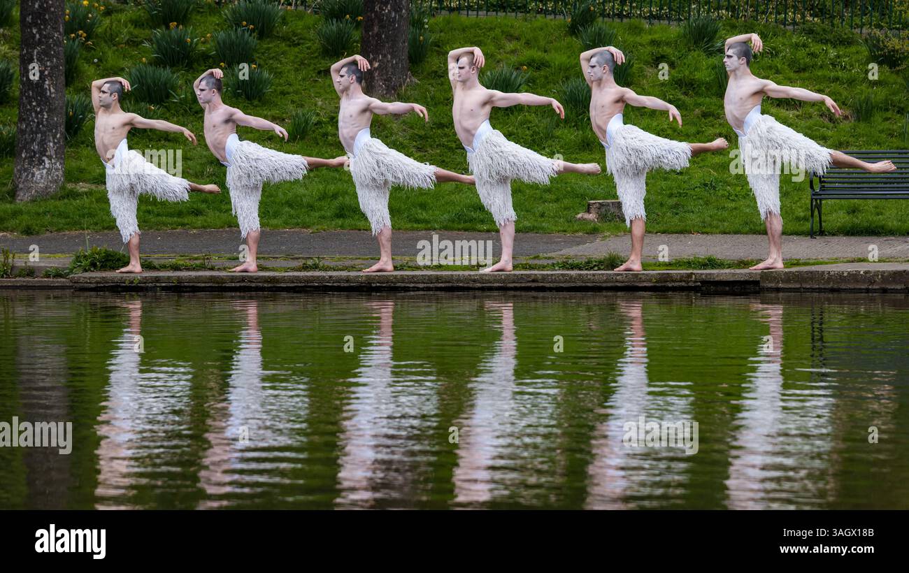 Inverleith park, Edinburgh, Scotland, UK, 09 April 2025. Matthew Bourne ...