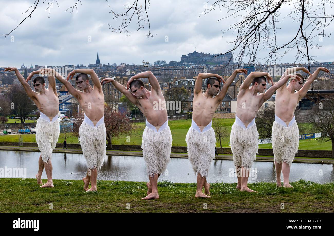 Inverleith park, Edinburgh, Scotland, UK, 09 April 2025. Matthew Bourne ...