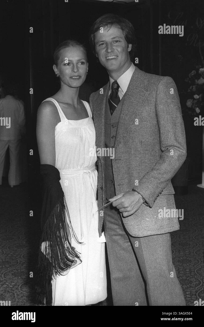 DAVID LADD WITH WIFE CHERYL LADD.NBC AFFILIATES PARTY IN BEVERLY HILLS ...