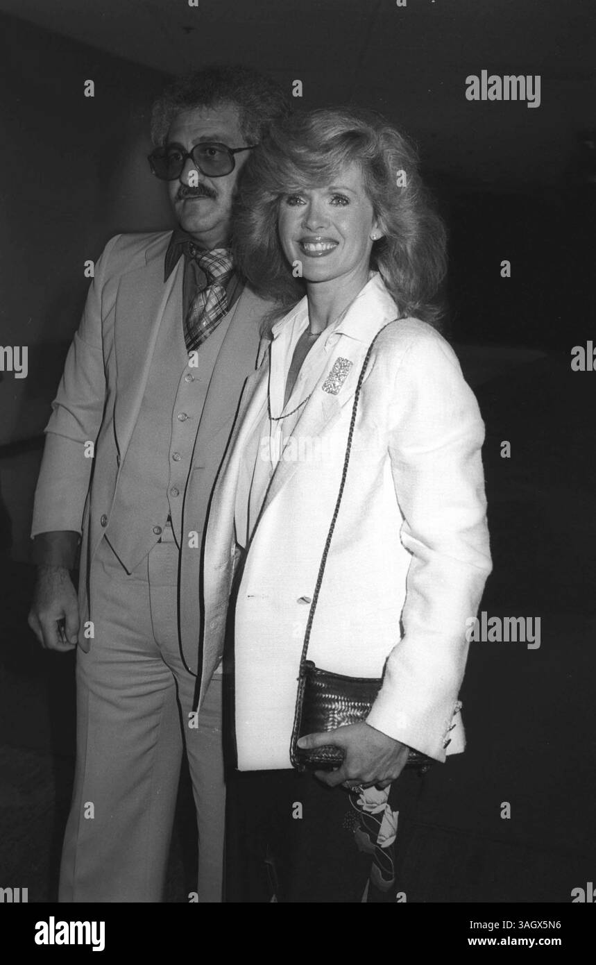 CONNIE STEVENS WITH GEORGE SIMONE.NBC TV AFFILIATES PARTY AT CENTURY ...