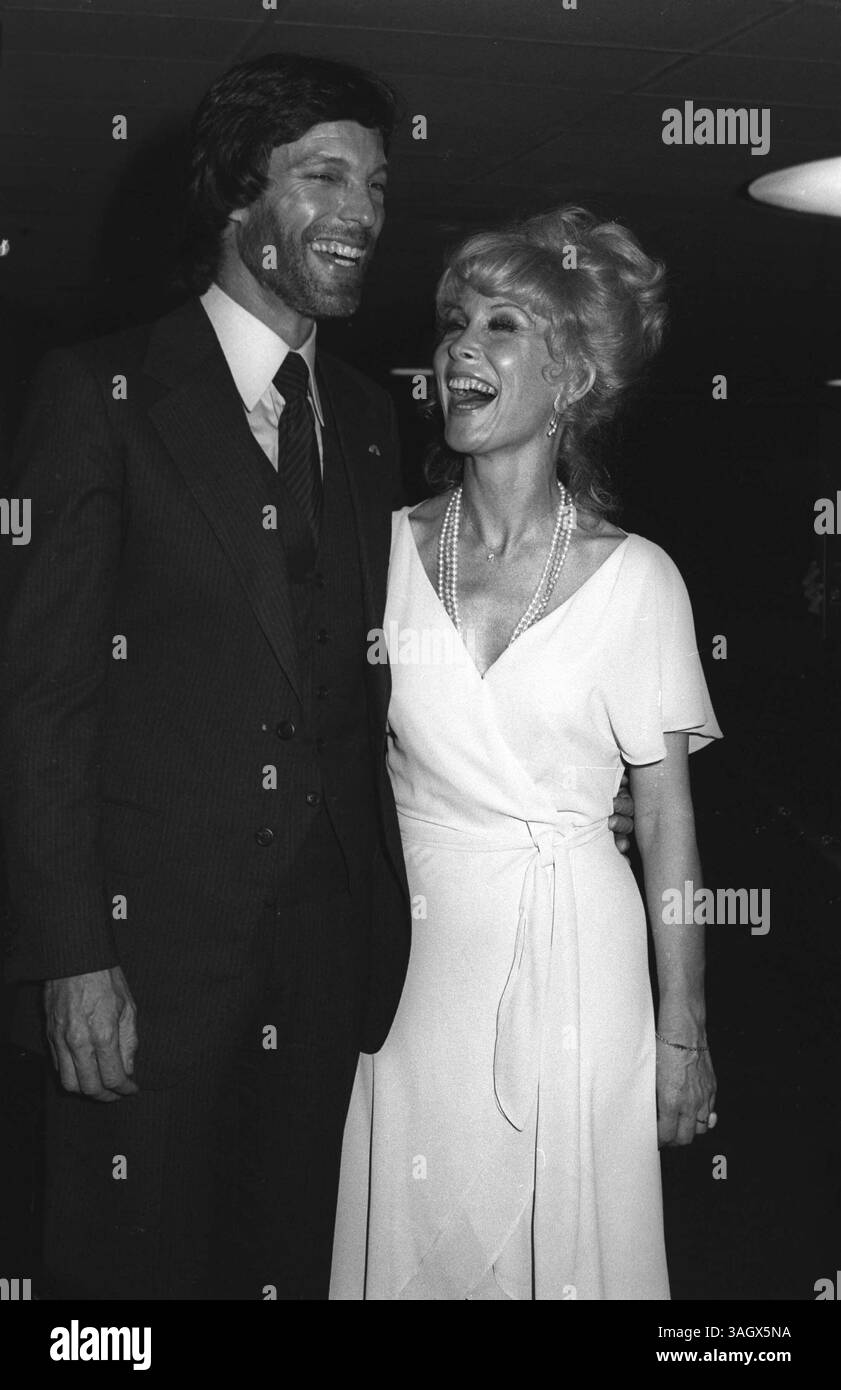 RICHARD CHAMBERLAIN WITH BARBARA EDEN.NBC TV AFFILIATES PARTY AT ...