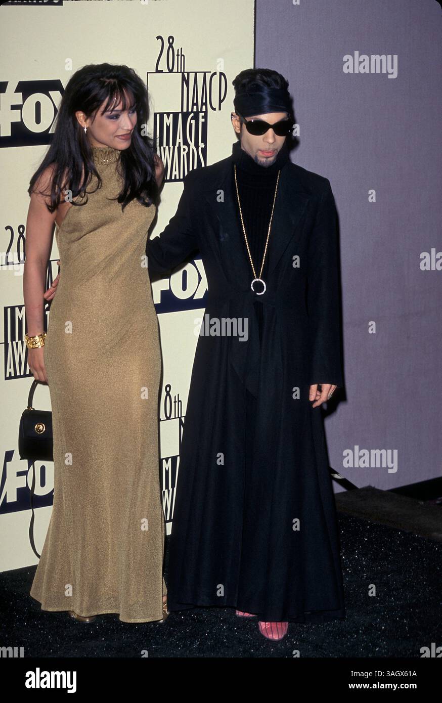 Feb 07, 1997 - Hollywood, California, USA - Musical Legend PRINCE and ...