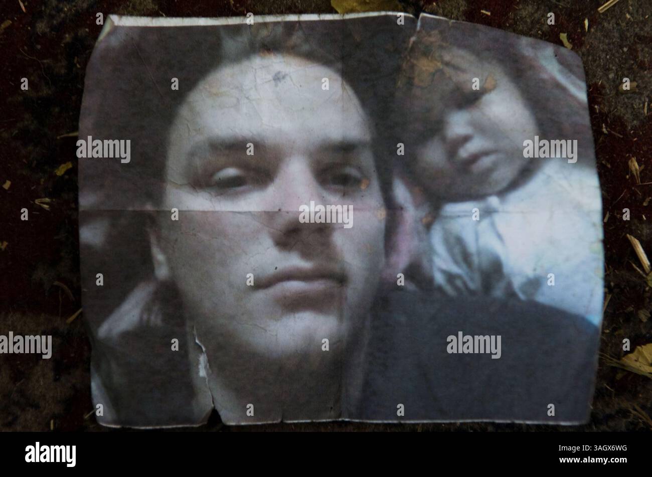 This is the only photo Colin Reid Sr. has of his son Colin Reid Jr ...