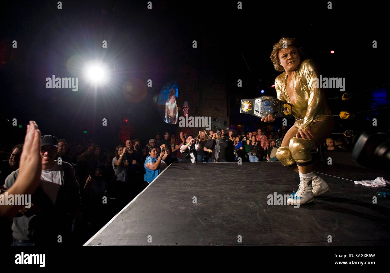 Oct. 29, 2009 - Los Angeles, California, USA - Lucha VaVOOM, a ...