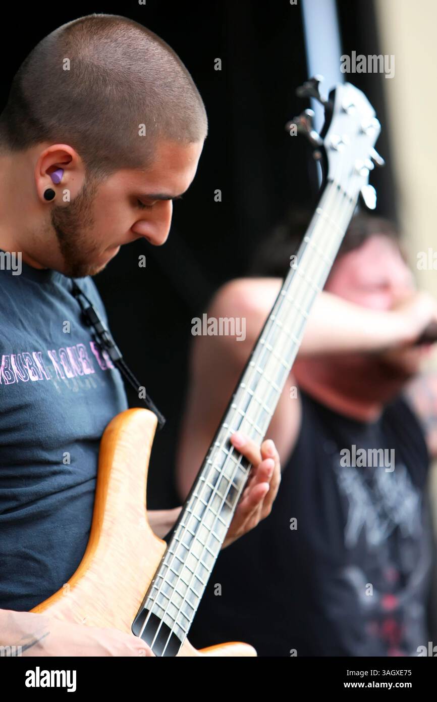 Jul 11, 2009 - Mountain View, California, USA - Black Dahlia Murder ...