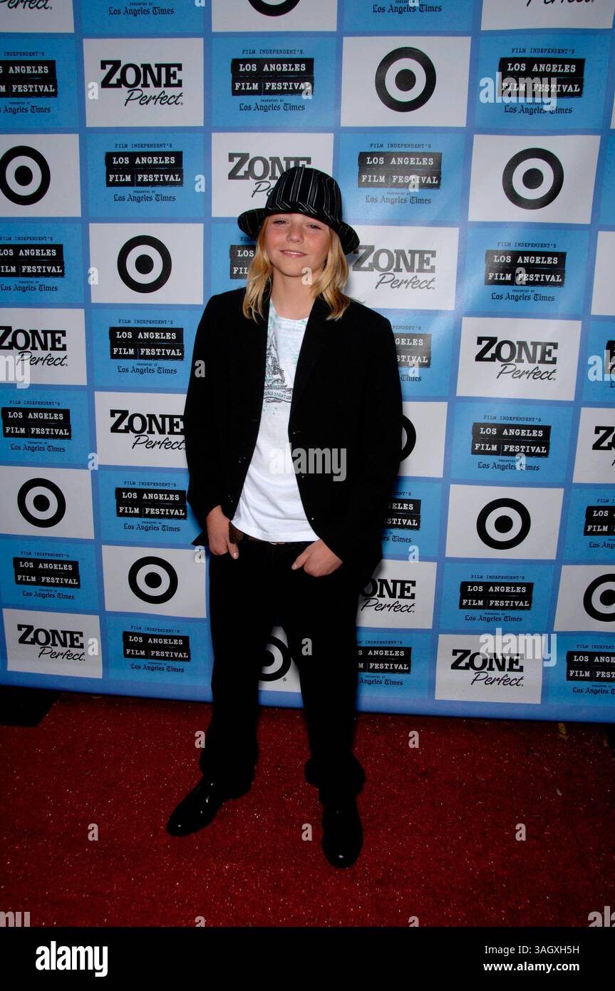 Chase Vanek during the 2009 Los Angeles Film Festival's premiere of the ...