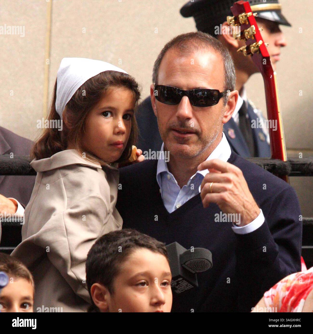 Romy lauer matt lauer watching hi-res stock photography and images - Alamy