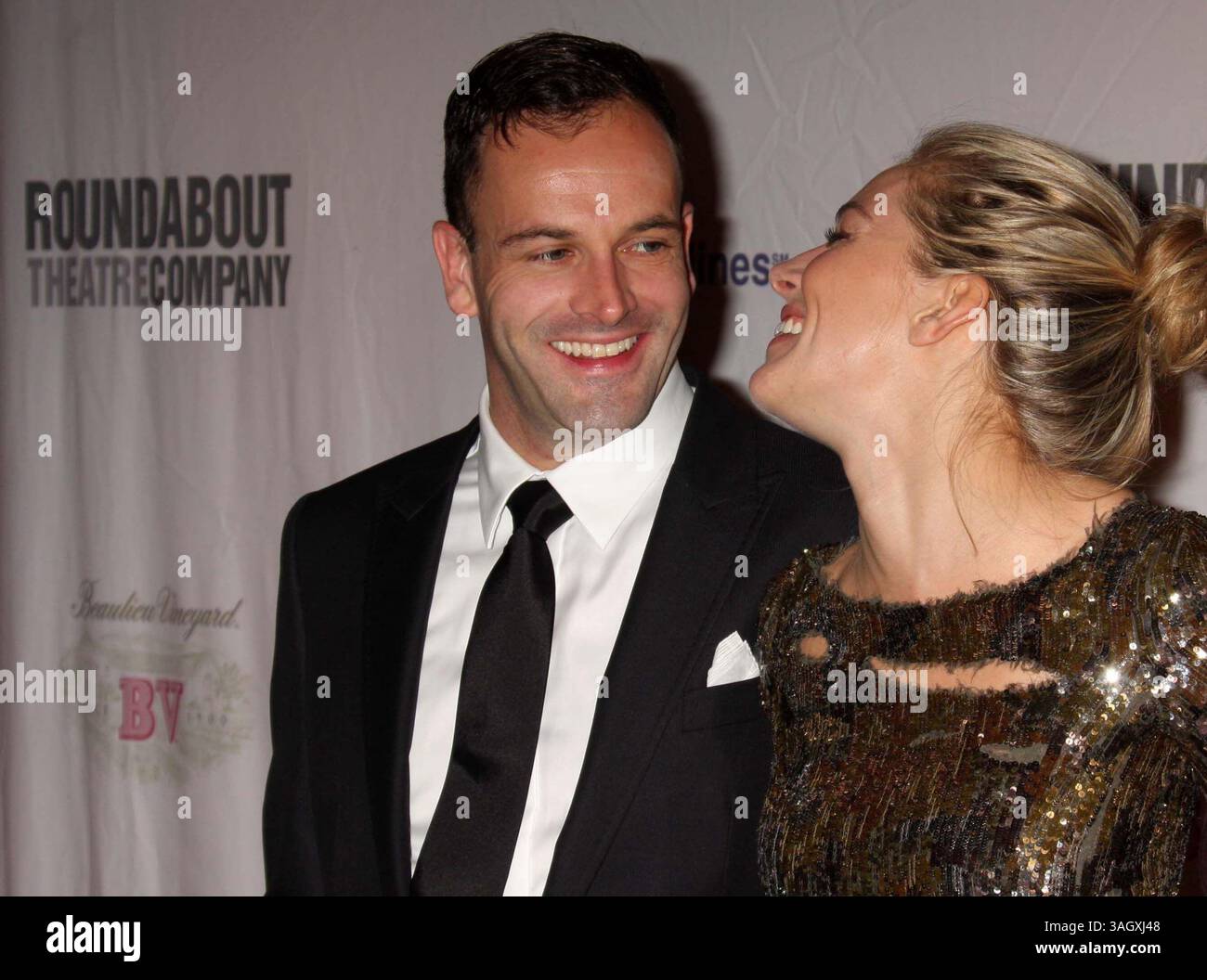 JONNY LEE MILLER and SIENNA MILLER attending the opening night of the ...