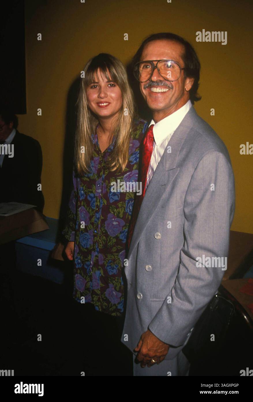 CHASTITY BONO with father SONNY BONO at Yucation Grild Restaurant ...