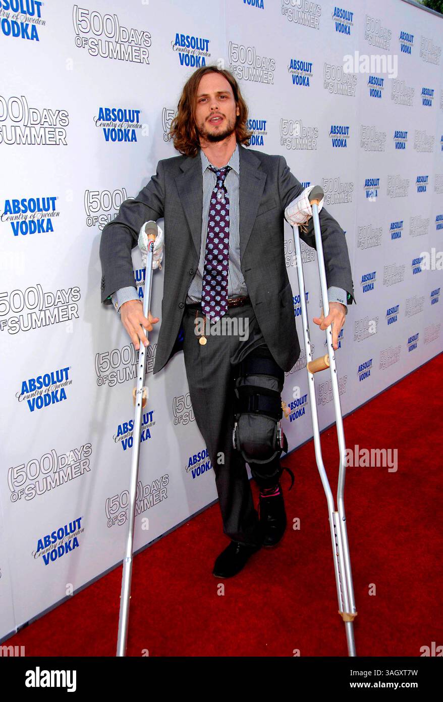 Matthew Gray Gubler during the premiere of the new movie from Fox ...