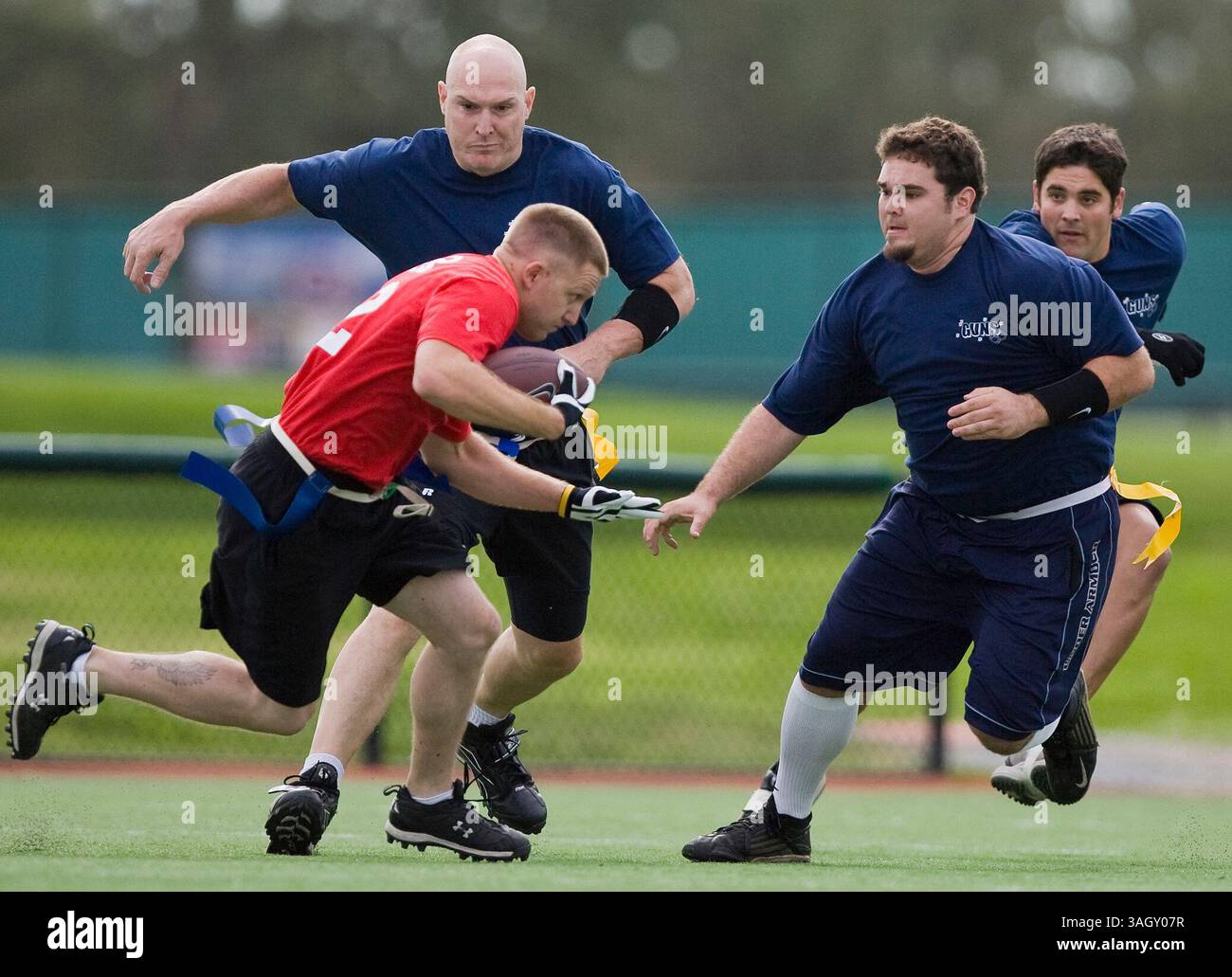 Local law enforcement officers, left to right, Dan Martin, Jeremy ...