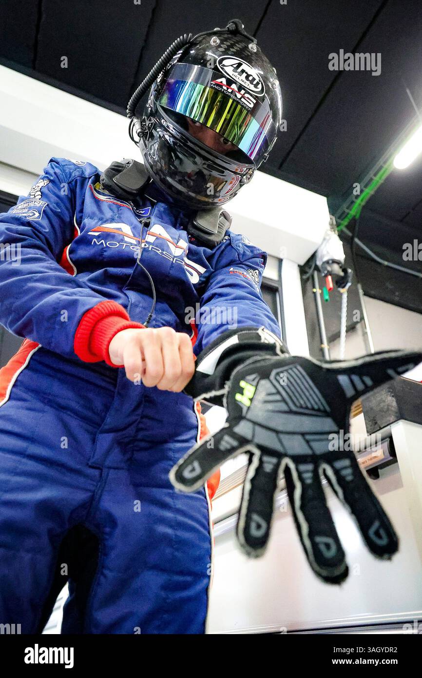 SEGRET Iko (fra), ANS Motorsport, Ligier JS P4, portrait during the Heat 1 of the 2025 Ligier ...