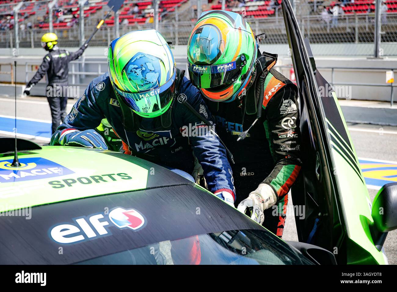 PAPIN Lukas (fra), VSF Sports, Ligier JS2 R, portrait during the Heat 1 of the 2025 Ligier ...