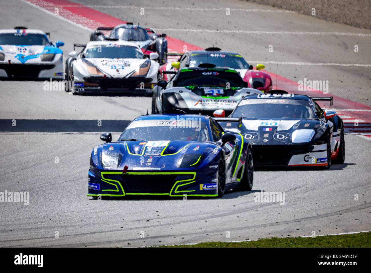 Barcelona, Espagne. 05th Apr, 2025. 17 CRUZ Henrique (prt), ROMERO Miguel Angel (spa), Chefo ...