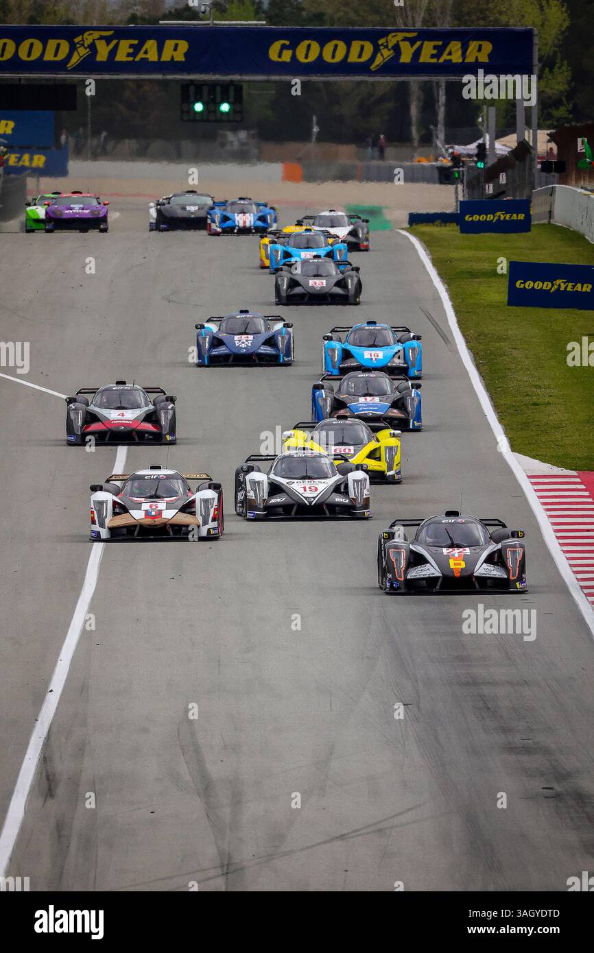 22 BOECKLER Romain (fra), Loire Valley Racing, Ligier JS P4, action during the Heat 1 of the ...